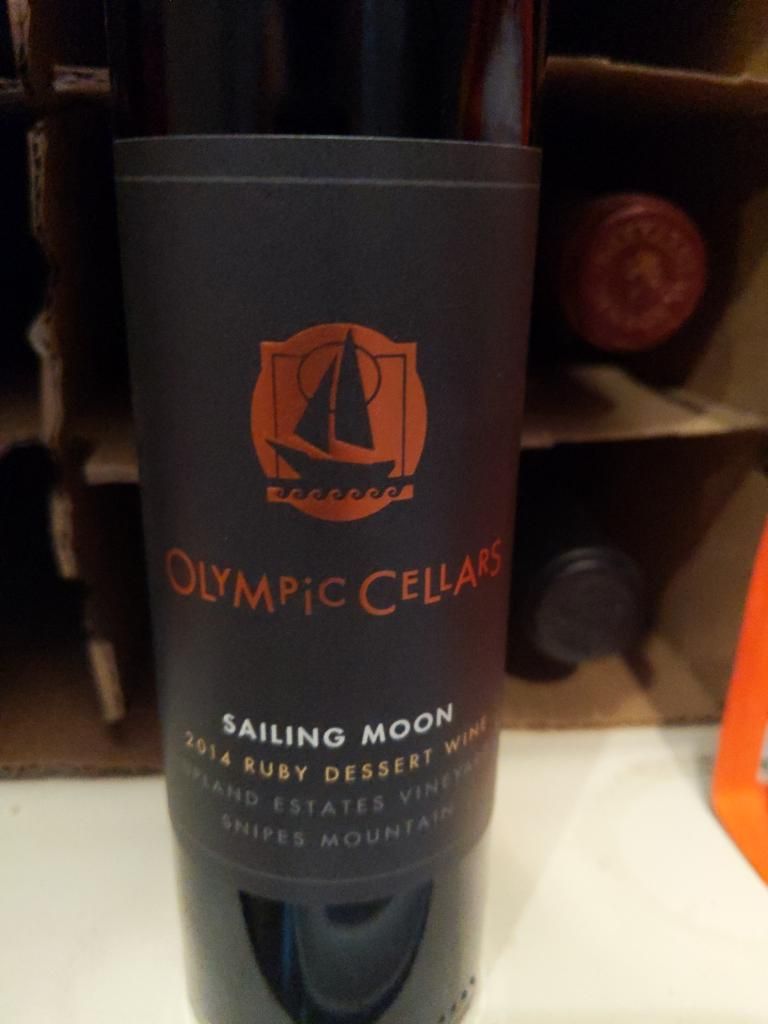 2014 Olympic Cellars Winery Sailing Moon Ruby Dessert Wine, USA ...