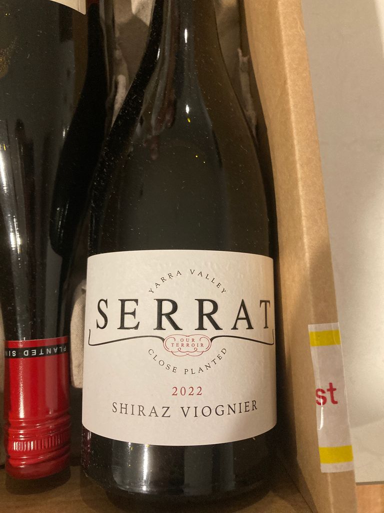 2022 Serrat Shiraz Viognier, Australia, Victoria, Port Phillip, Yarra ...
