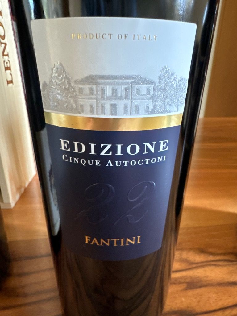 2023 Fantini Edizione Cinque Autoctoni, Italy, Vino da Tavola ...