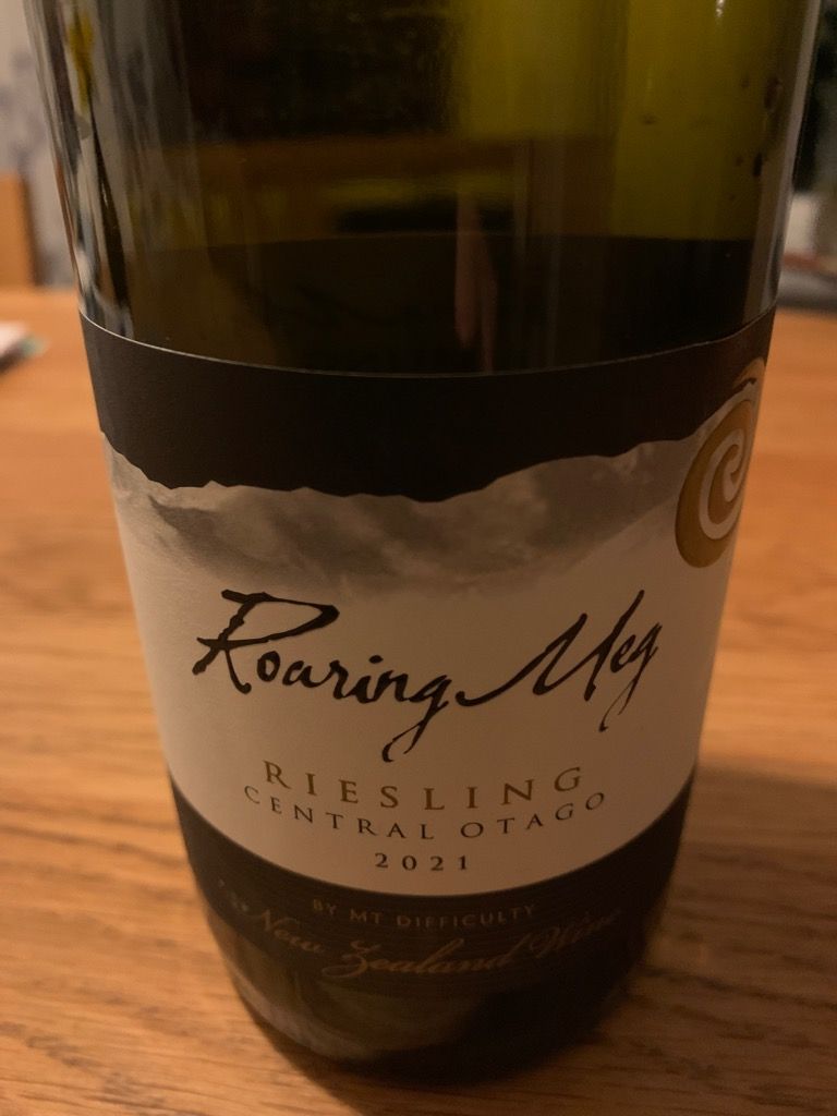 2021 Mt. Difficulty Riesling Roaring Meg, New Zealand, South Island ...