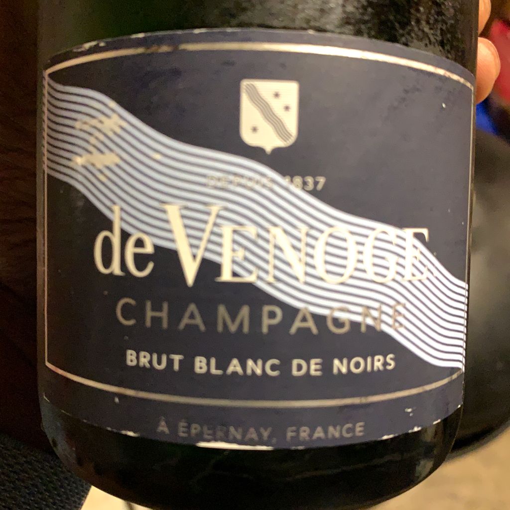 2020 de Venoge Champagne Brut Blanc de Noirs, France, Champagne ...