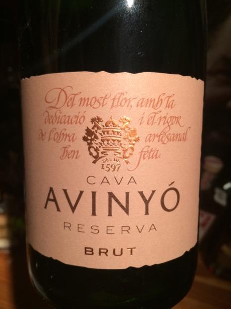 2012 Avinyó Cava Brut Reserva, Spain, Cava - CellarTracker