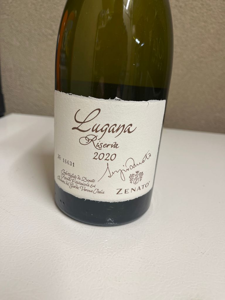 2020 Zenato Lugana Chardonnay del Veneto Riserva Sergio Zenato, Italy ...