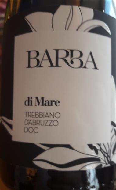 2021 Fratelli Barba Trebbiano d'Abruzzo di Mare, Italy, Abruzzi ...
