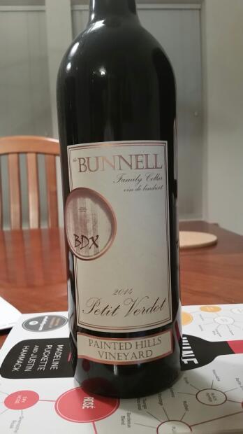 2014 Bunnell Family Cellars Petit Verdot Northridge Vineyard, USA ...