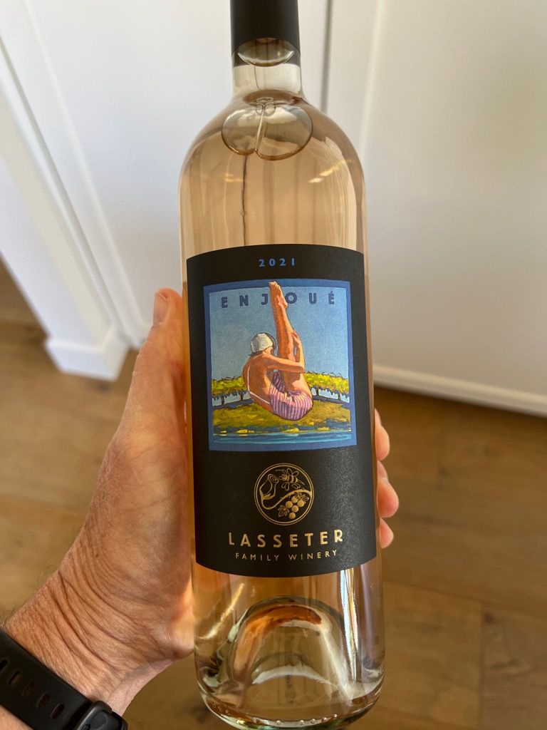 2021 Lasseter Family Winery Enjoué, USA, California, Sonoma County ...