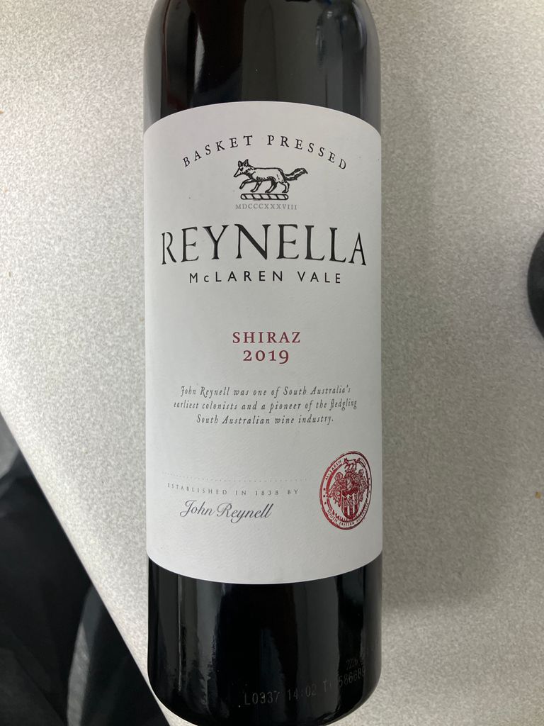 2021 Chateau Reynella Shiraz Basket Pressed, Australia, South Australia ...