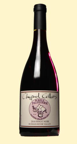 2011 Claypool Cellars Pinot Noir Purple Pachyderm Russian River Valley ...