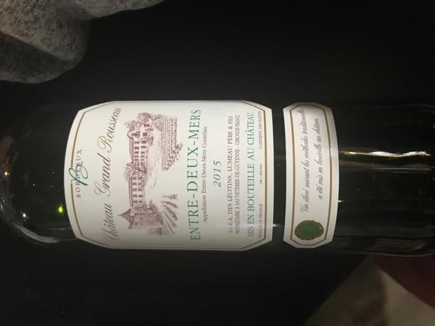 2023 Château Grand Rousseau Blanc, France, Bordeaux, Entre-Deux-Mers ...