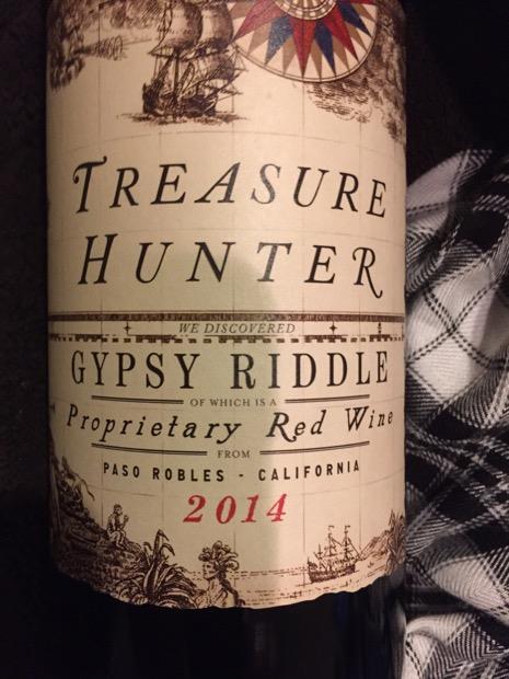 2014 Kitfox Vineyards Treasure Hunter Gypsy Riddle Paso Robles, USA ...
