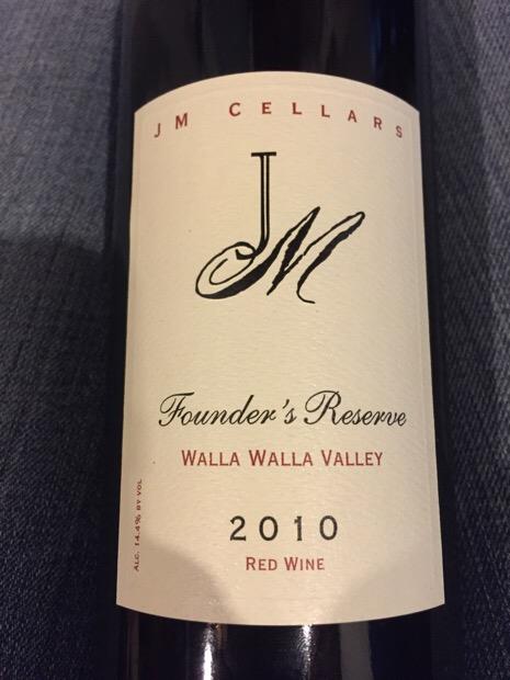 2009 JM Cellars Cabernet Sauvignon Founder's Reserve, USA, Washington ...
