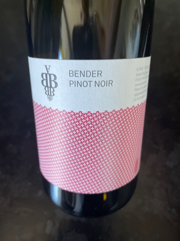 2019 Andreas Bender Pinot Noir, Germany, Mosel Saar Ruwer - CellarTracker