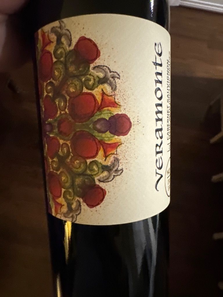2019 Veramonte Cabernet Sauvignon Reserva Organico, Chile, Rapel Valley ...