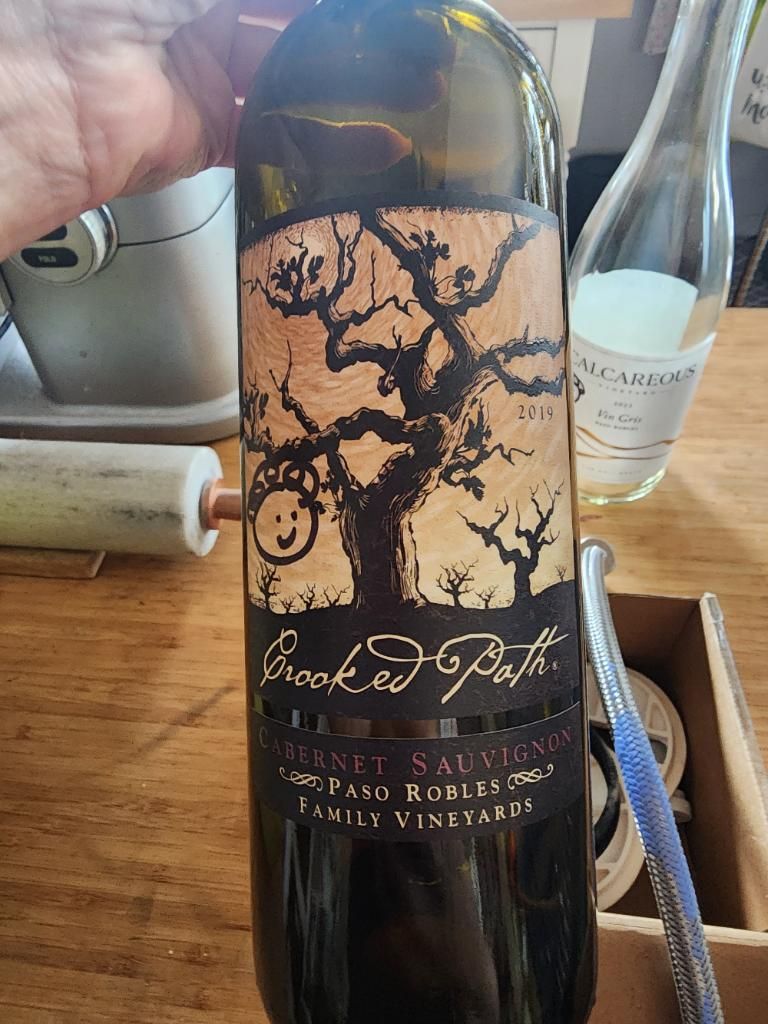 2020 Crooked Path Cellars Cabernet Sauvignon, USA, California, Central ...