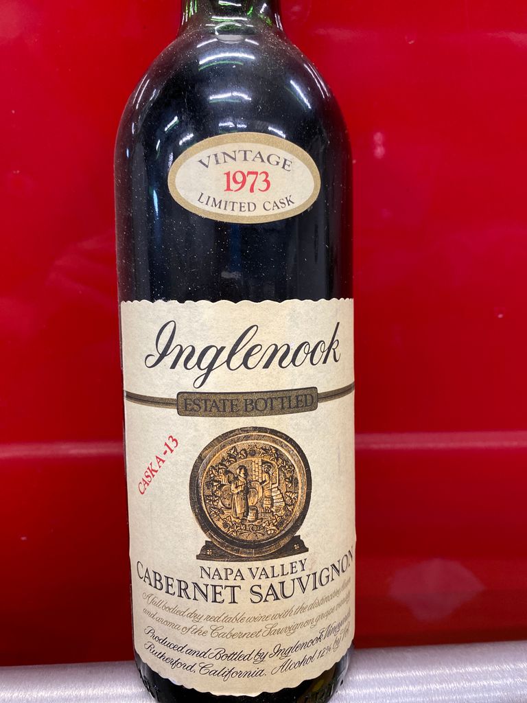 1973 Inglenook Vineyards Cabernet Sauvignon Reserve Cask, USA ...