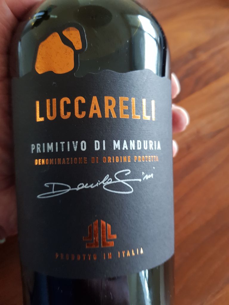 2019 Luccarelli Primitivo di Manduria, Italy, Puglia, Primitivo di ...