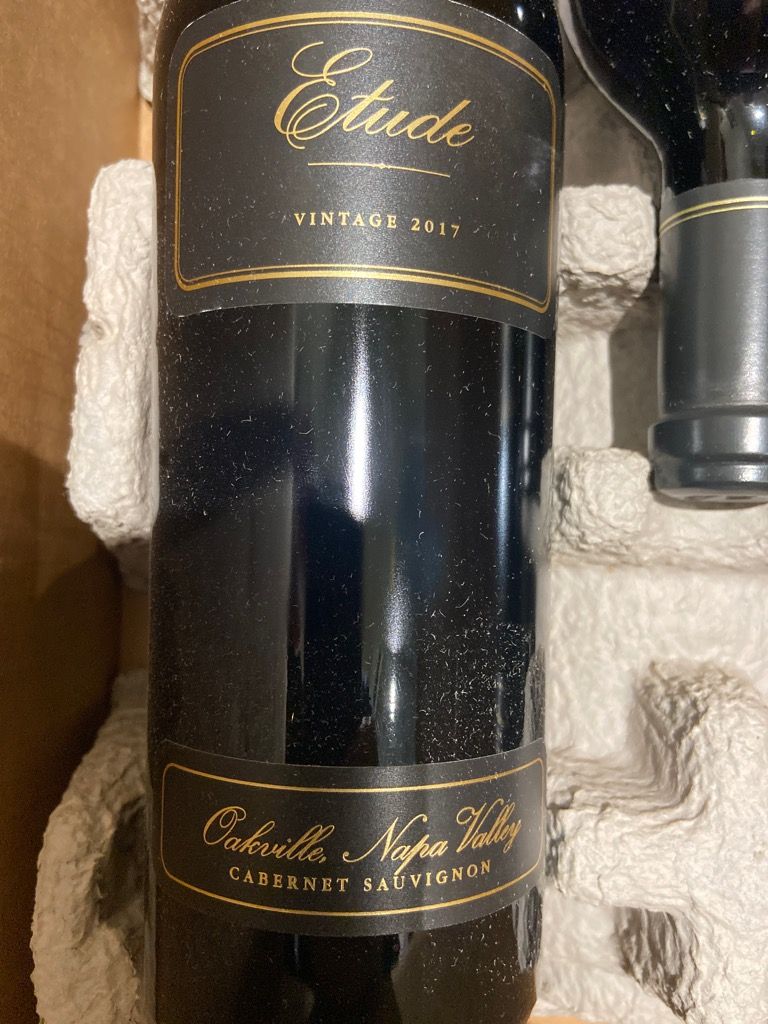 2019 Etude Cabernet Sauvignon Coombsville, USA, California, Napa Valley ...
