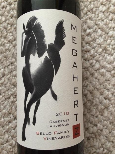 2011 Bello Family Vineyards Cabernet Sauvignon Megahertz, USA ...