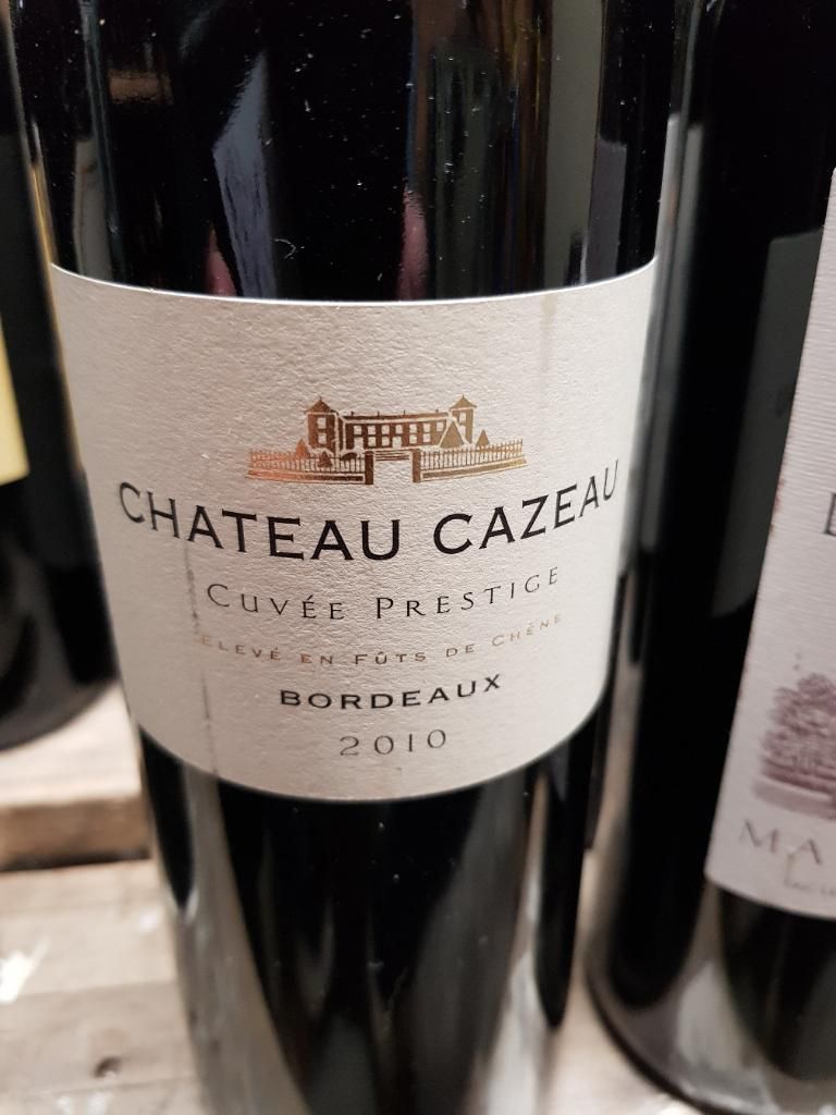 2009 Château Cazeau Cuvée Prestige, France, Bordeaux - CellarTracker