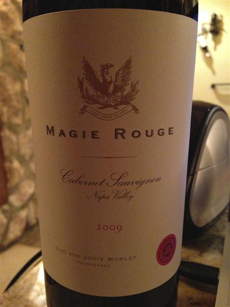 2009 Magie Rouge Cabernet Sauvignon, USA, California, Napa Valley ...
