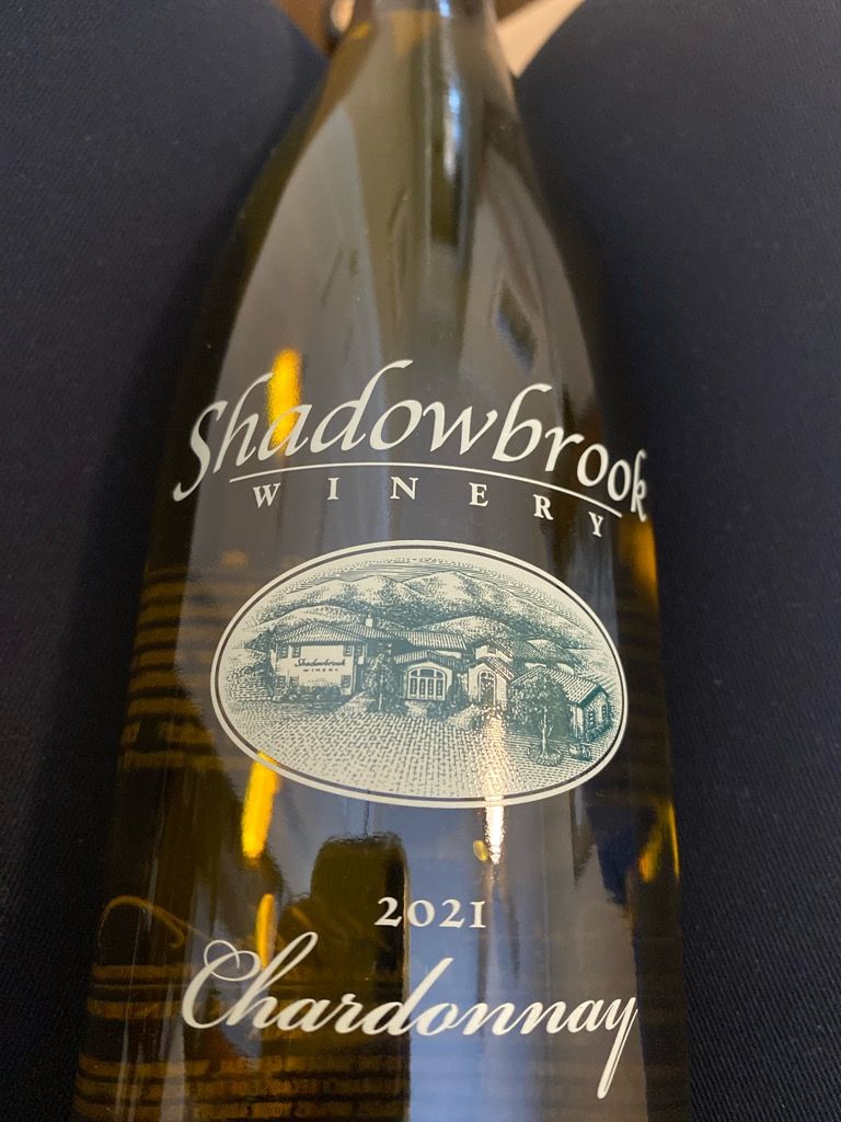 2018 Shadowbrook Winery Chardonnay, USA, California, San Francisco Bay ...