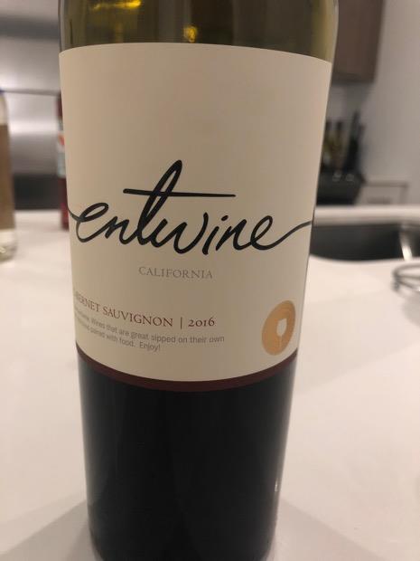 2018 Entwine Cabernet Sauvignon, USA, California, San Francisco Bay ...