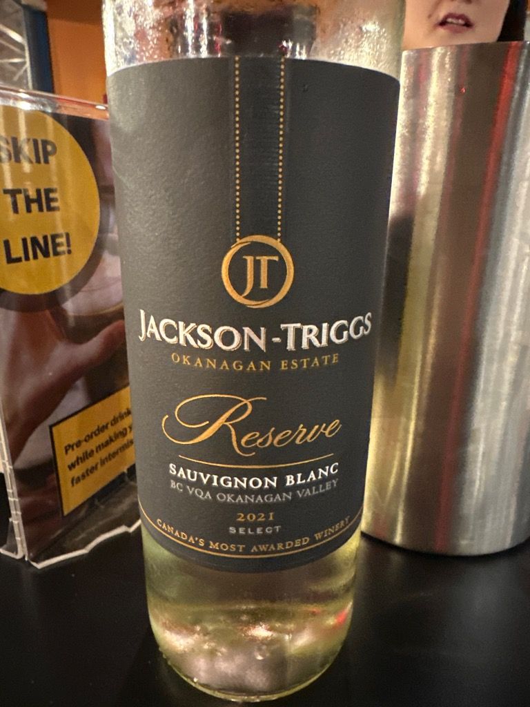 2021 Jackson-Triggs Sauvignon Blanc Proprietor's Reserve, Canada ...