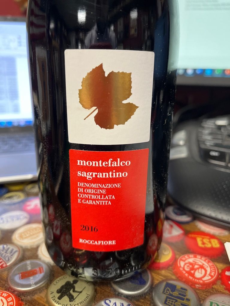 2016 Cantina Roccafiore Montefalco Sagrantino, Italy, Umbria ...