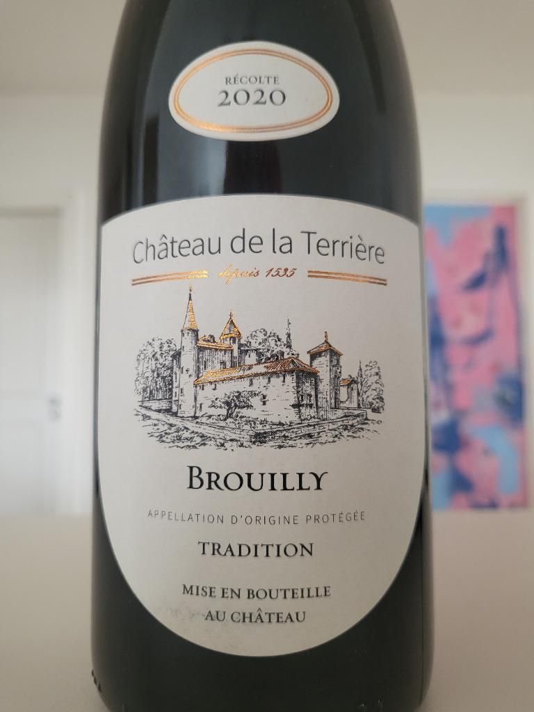 2020 Château de la Terrière Brouilly Tradition, France, Burgundy ...