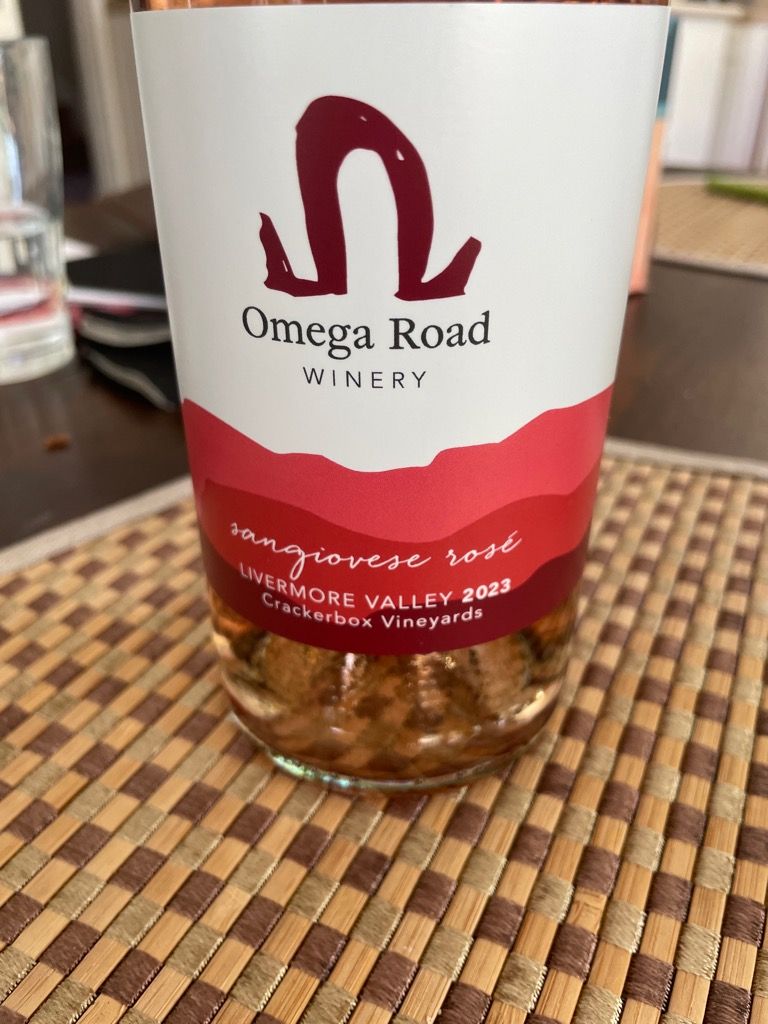 2024 Omega Road Winery Sangiovese Rosé, USA, California - CellarTracker