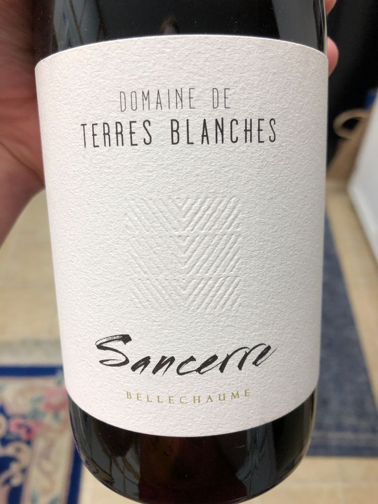 2019 Domaine de Terres Blanches Sancerre, France, Loire Valley, Upper ...
