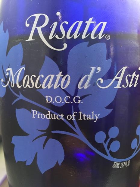 2015 I.V.I.S.p.A.-Canelli Moscato d'Asti Risata, Italy, Piedmont, Asti ...