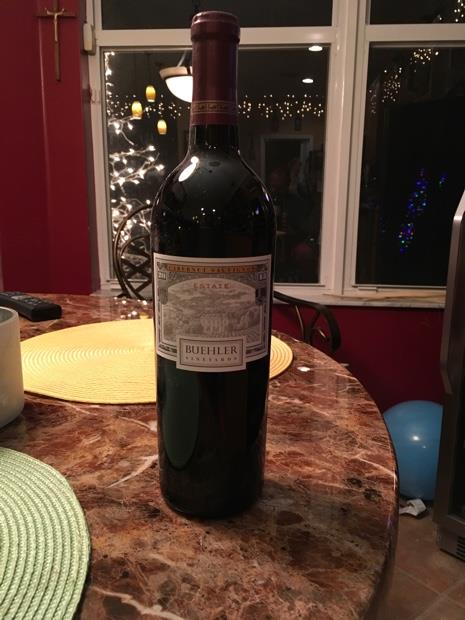 2015 Buehler Vineyards Cabernet Sauvignon Estate, USA, California, Napa ...