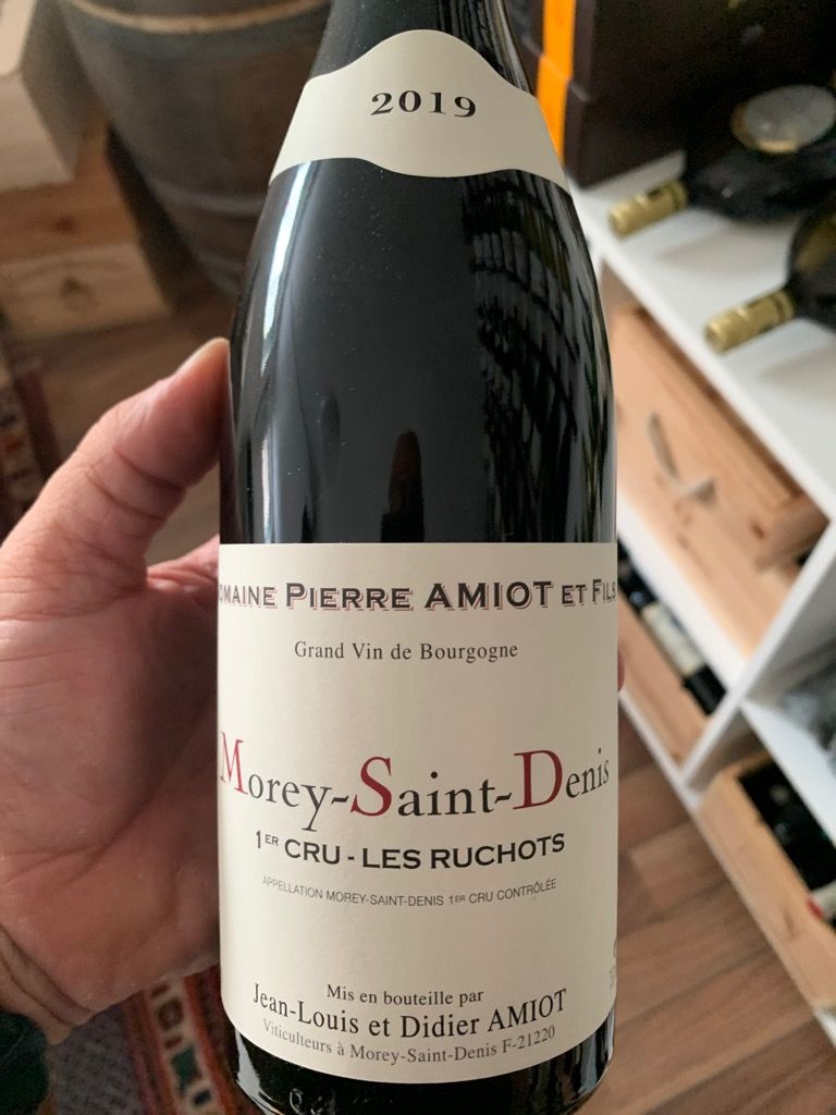 2020 Domaine Pierre Amiot et Fils Morey St. Denis 1er Cru Les Ruchots ...