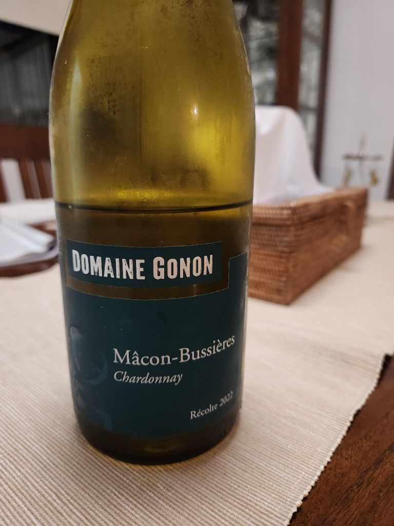 2023 Domaine Gonon Mâcon-Bussières, France, Burgundy, Mâconnais, Mâcon ...