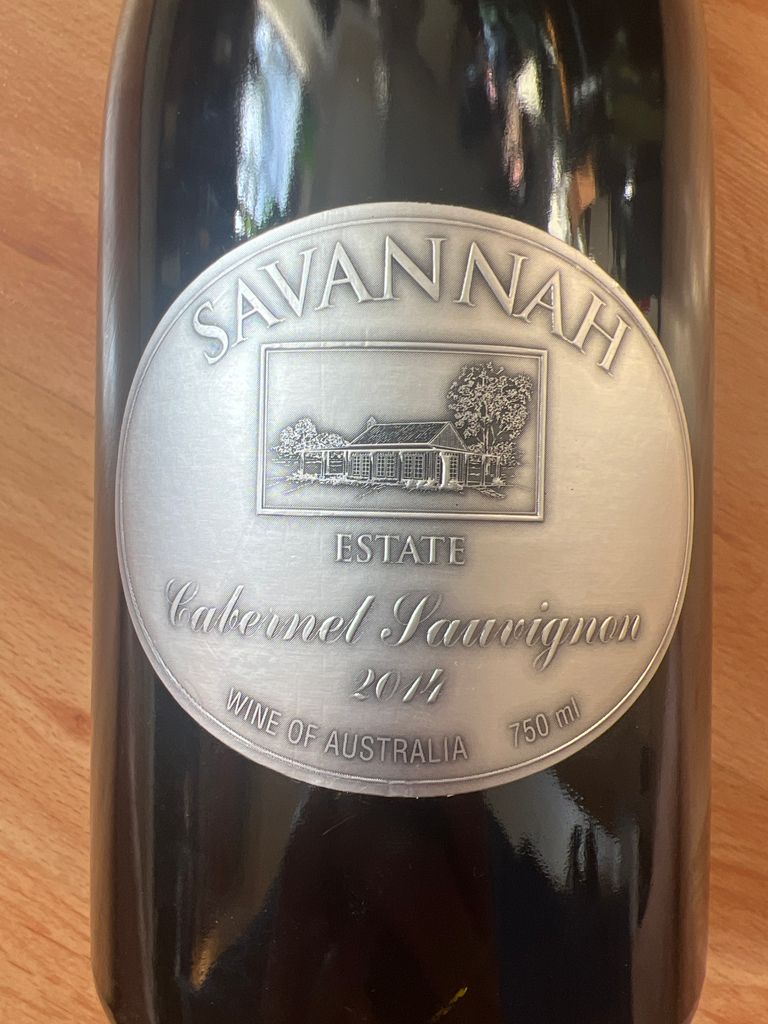 2016 Savannah Estate Cabernet Sauvignon Platinum Label, Australia, New ...