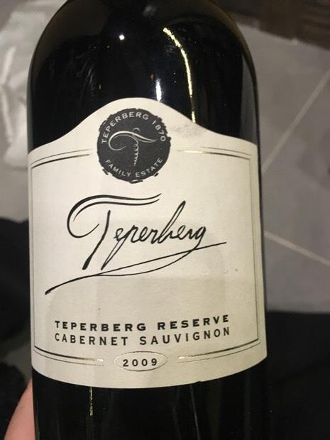2011 Teperberg Cabernet Sauvignon Teperberg Reserve, Israel, Judean ...