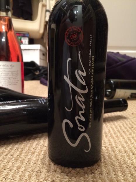 1997 Calona Vineyards Sonata Private Reserve, Canada, British Columbia ...