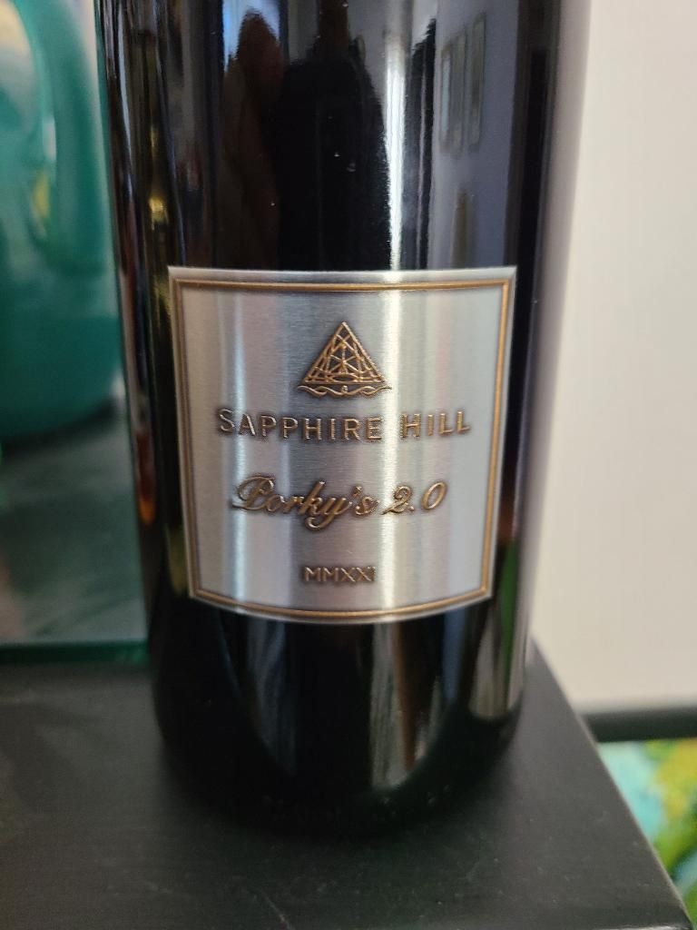 2021 Sapphire Hill Zinfandel Porky's 2.0, USA, California, Sonoma County, Alexander Valley ...