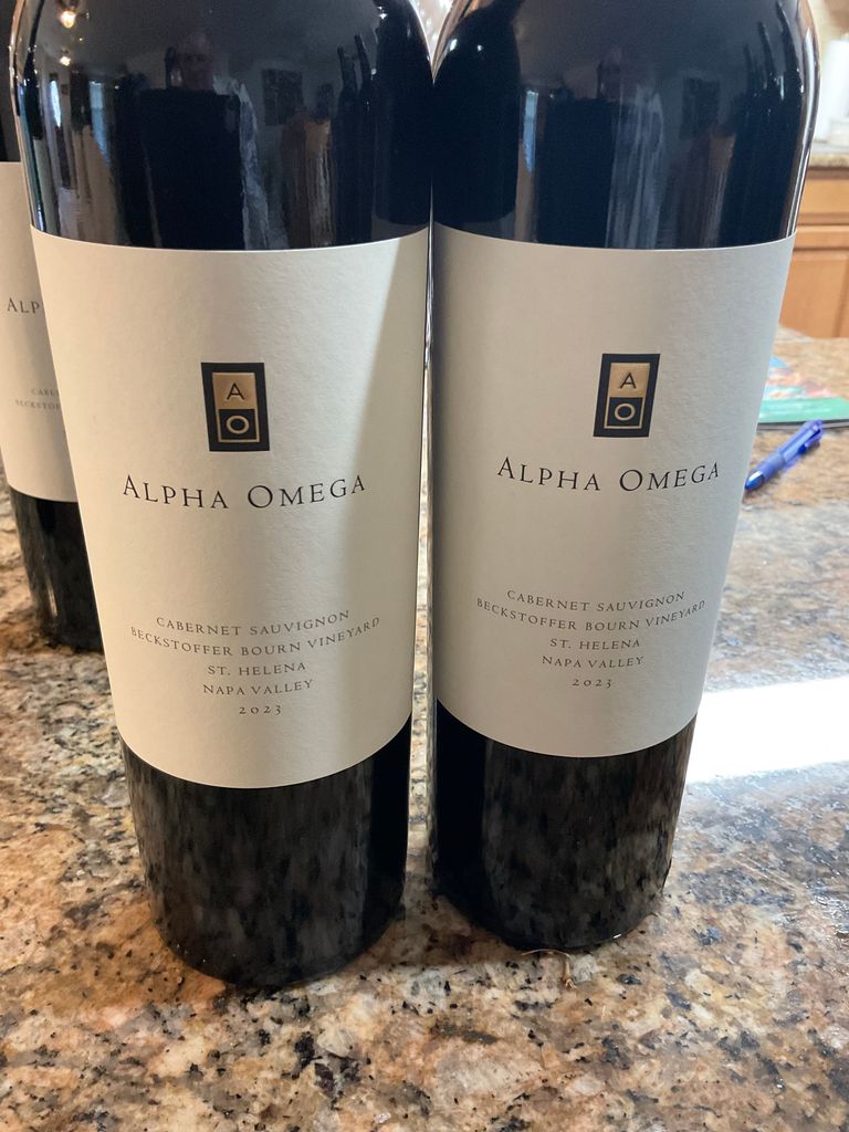 2023 Alpha Omega Cabernet Sauvignon Beckstoffer Bourn Vineyard, USA ...