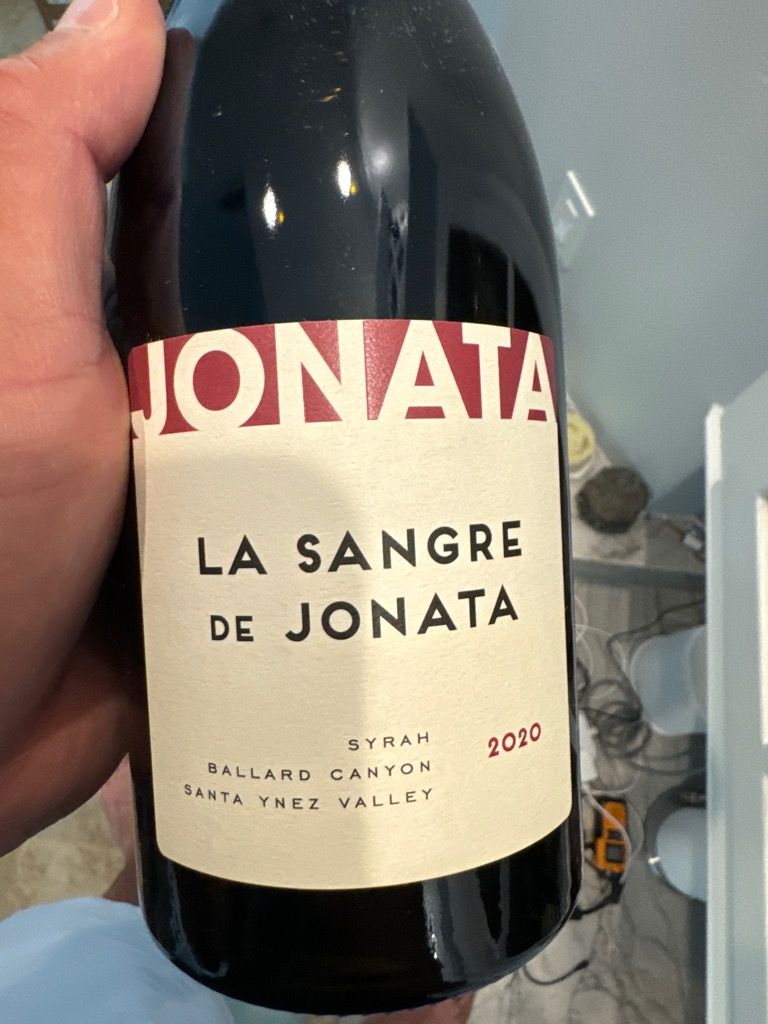 2023 Jonata Winery La Sangre de Jonata, USA, California, Central Coast ...