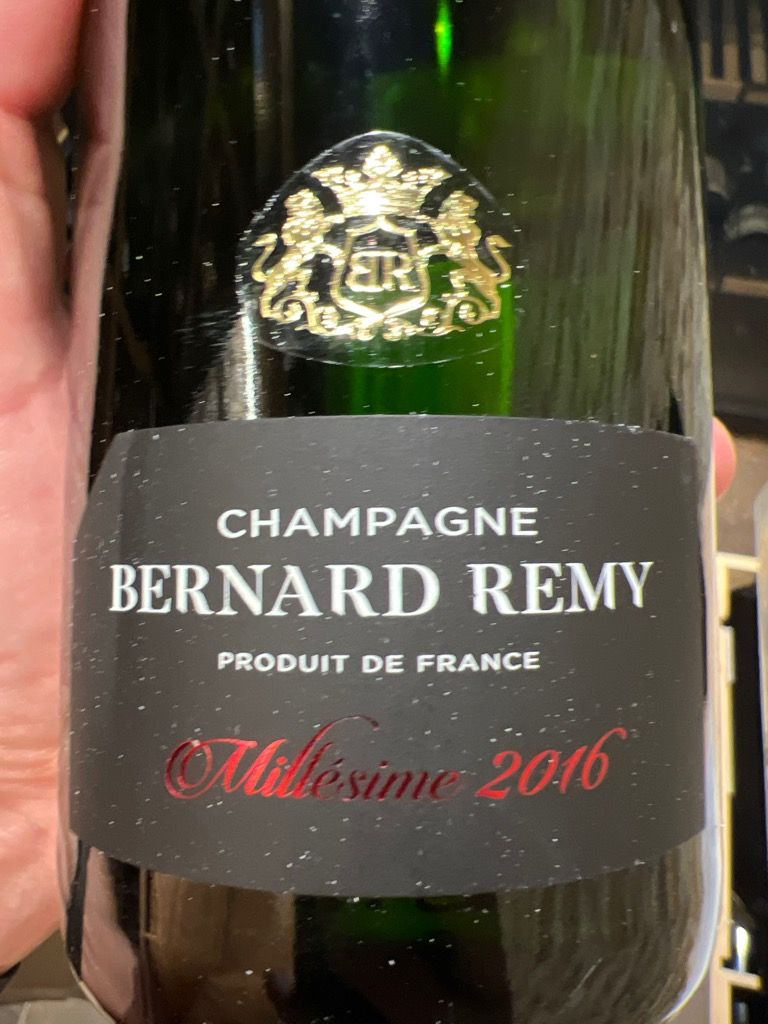 2022 Bernard Remy Champagne Brut Millésimé, France, Champagne ...