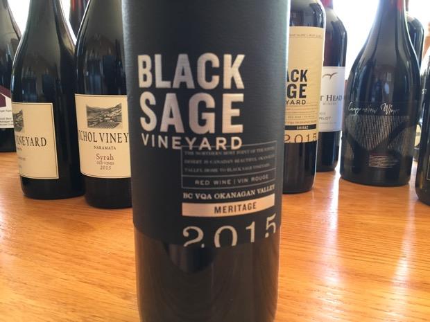 2015 Sumac Ridge Red Meritage Black Sage Vineyard, Canada, British ...