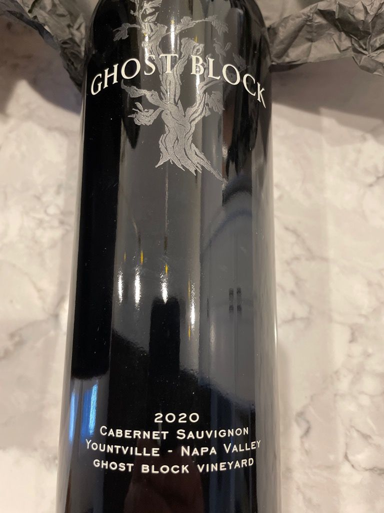 2020 Ghost Block Cabernet Sauvignon Single Vineyard Yountville, USA ...