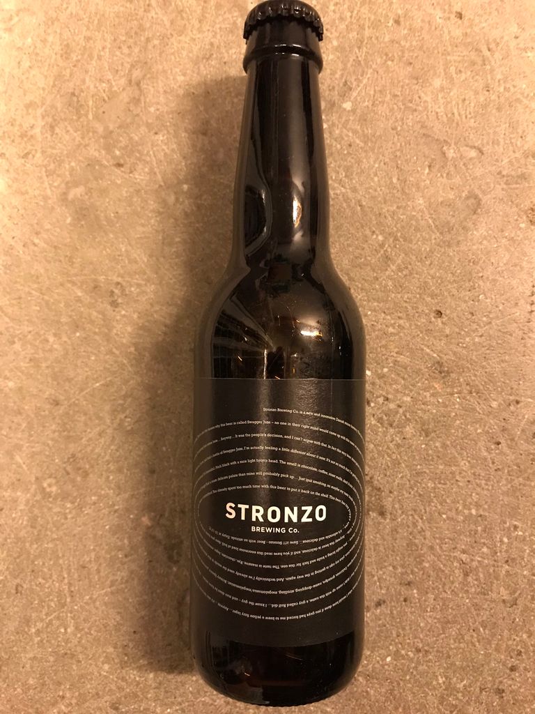NV Stronzo Brewing Co. Swagger Juze Rye Stout, Denmark, Sjaelland ...