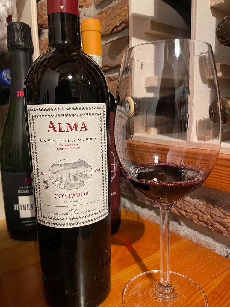 2021 Benjamin Romeo Contador Alma, Spain, La Rioja, Rioja - CellarTracker
