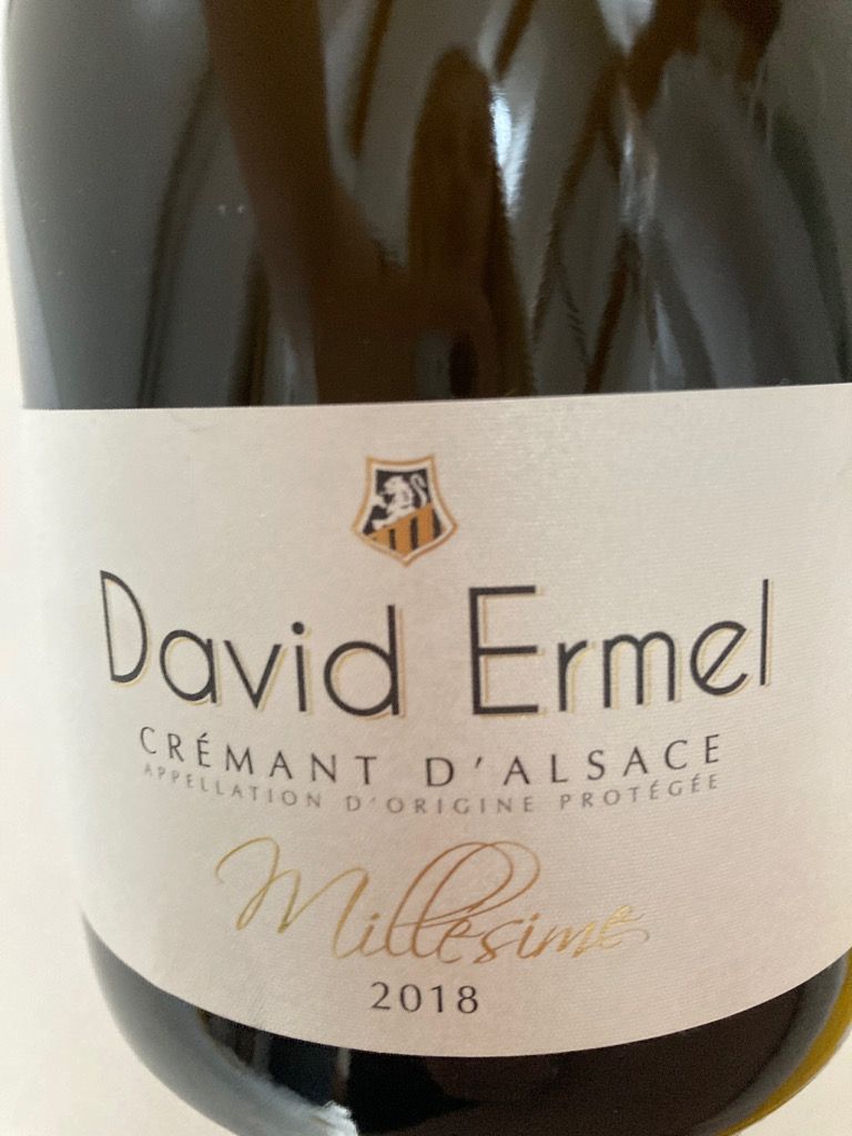 2016 David Ermel & Fils Crémant d'Alsace Brut - Millésime, France ...