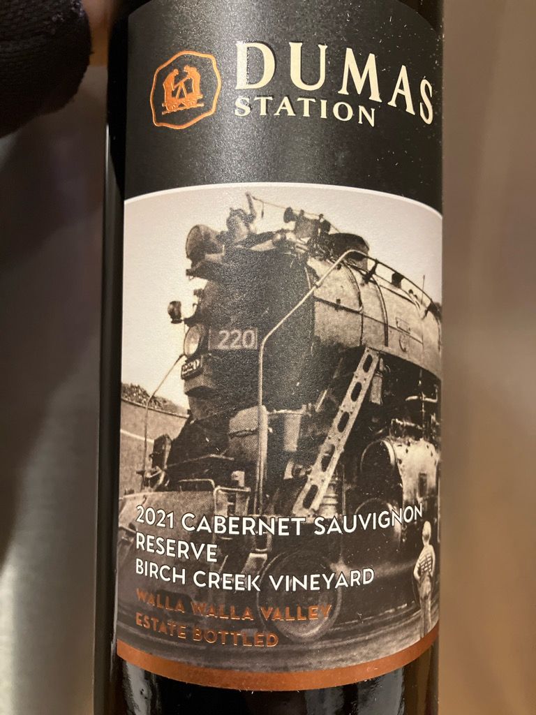 2021 Dumas Station Cabernet Sauvignon Reserve Birch Creek, USA ...