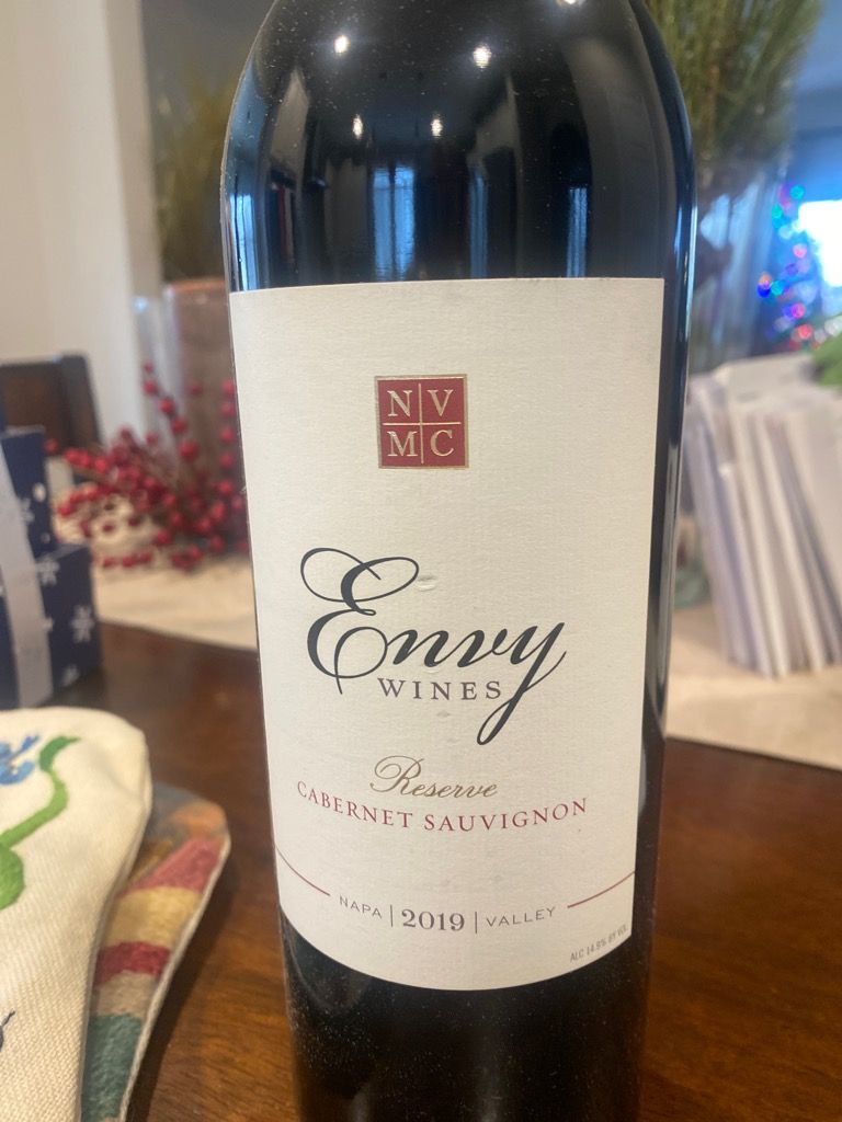 2019 Envy Wines Cabernet Sauvignon Reserve, USA, California, Napa ...