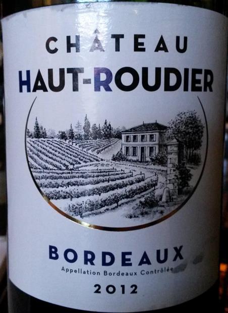 2009 Château Haut Roudier, France, Bordeaux - CellarTracker